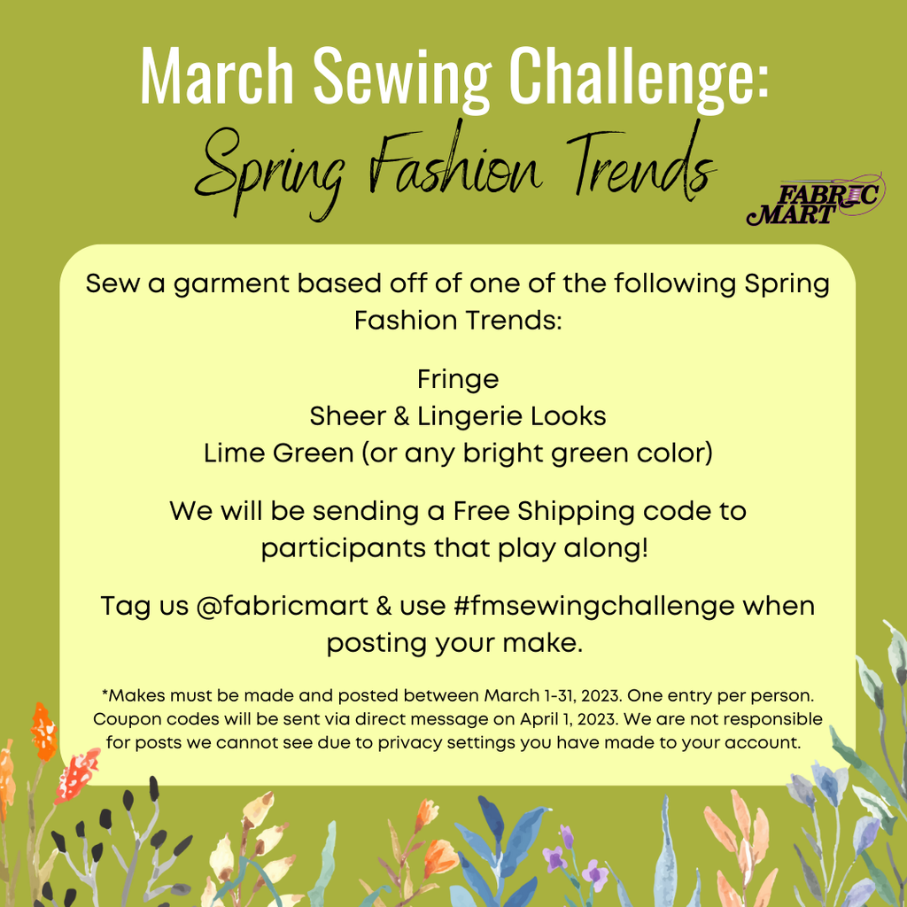 March Sewing Challenge Inspo: Lingerie Looks as Everyday Wear – Fabric Mart