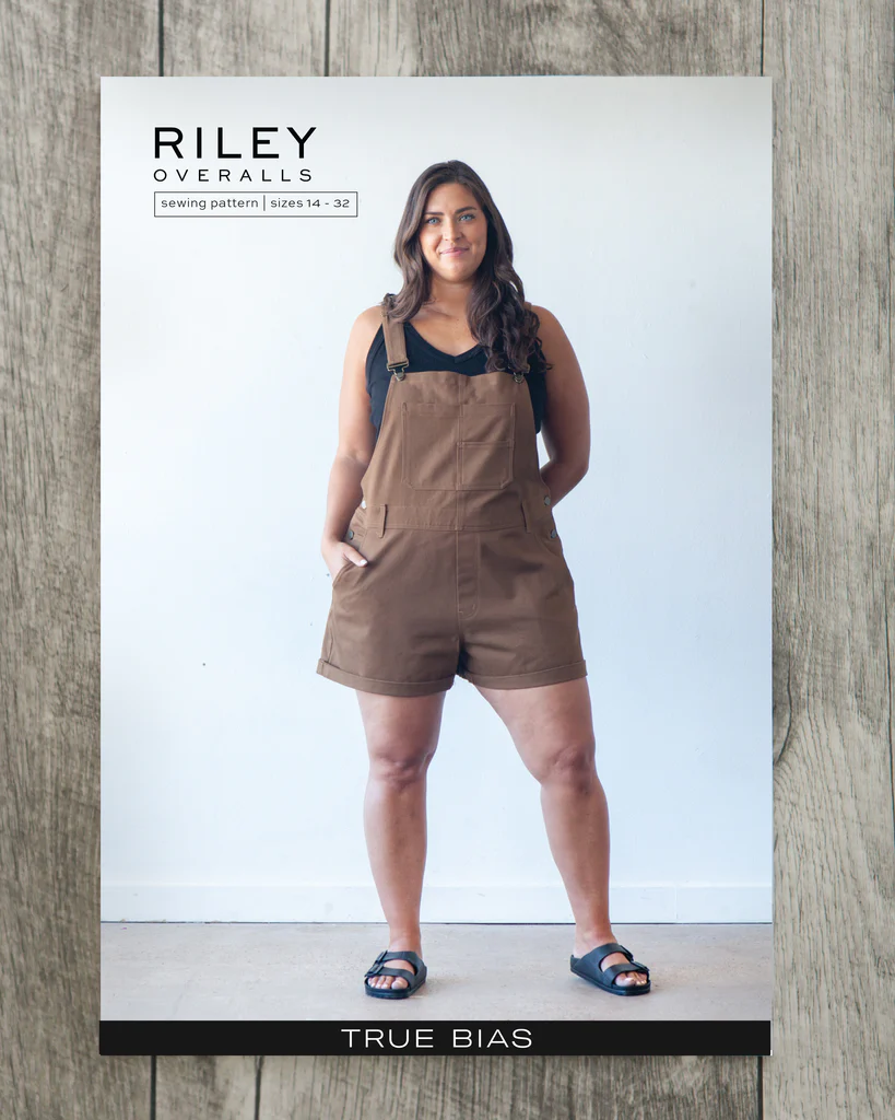 True/Bias - Riley Overalls - Sizes 14-32 – Fabric Mart
