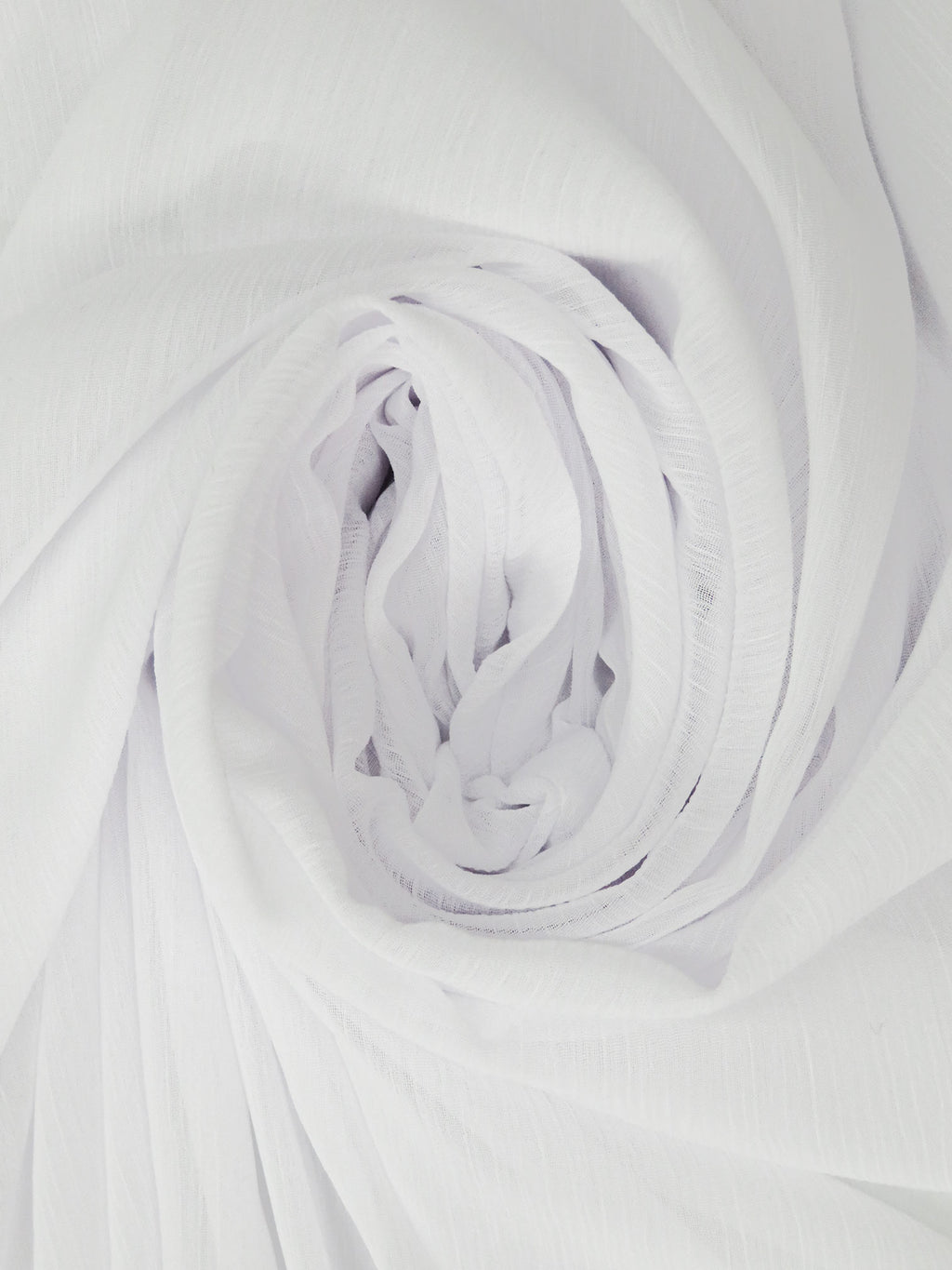 Snow White 100% Polyester Crinkle Chiffon 56W – Fabric Mart