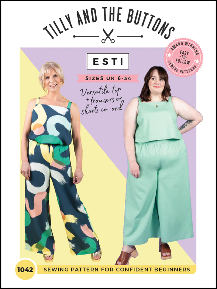 Tilly and the Buttons - Esti Top & Trouser - Sizes 2-30 – Fabric Mart